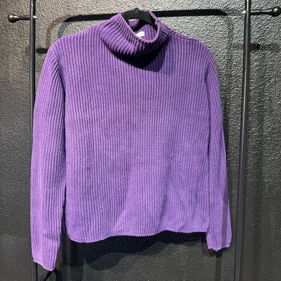 Northwest Blue | Sweaters | North West Blue Turtleneck Sweater | Poshmark